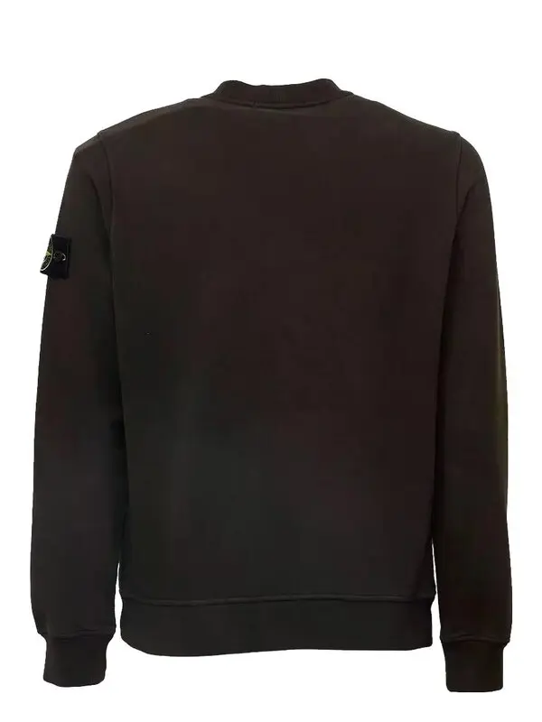 Stone Island Crew Neck Logo Patch Sweater - Grey