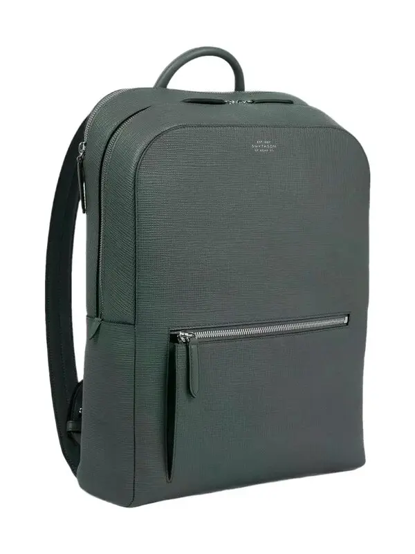 Smythson Panama Backpack - Green