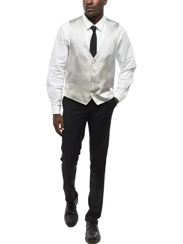 Corneliani Satin Silk Jacket - Grey