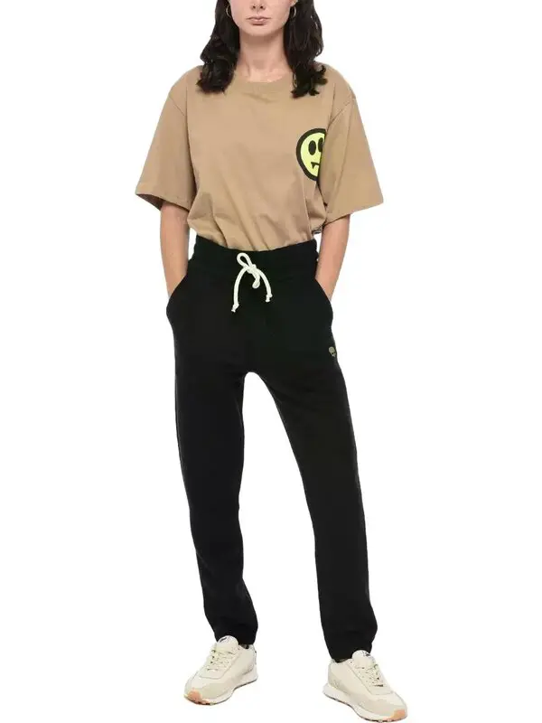 HYDROGEN Drawstring Track Pants - Black