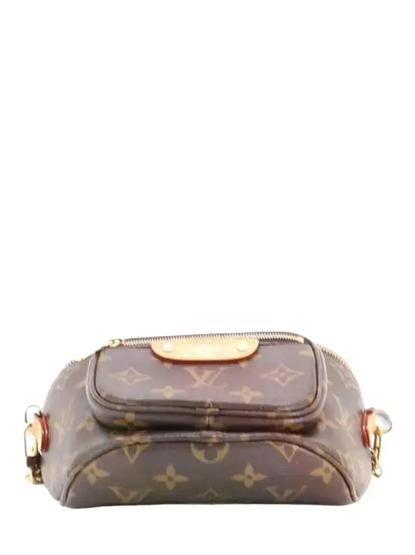 LOUIS VUITTON Monogram Canvas Mini Belt Bag - Brown