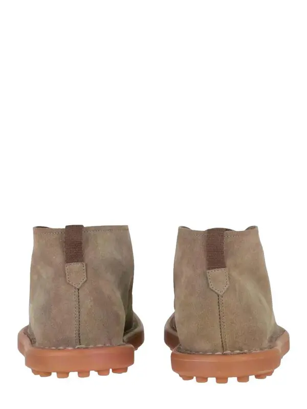 TOD'S Suede Ankle Boots - Neutrals