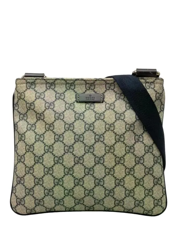 Gucci Gg Supreme Crossbody Bag - Neutrals