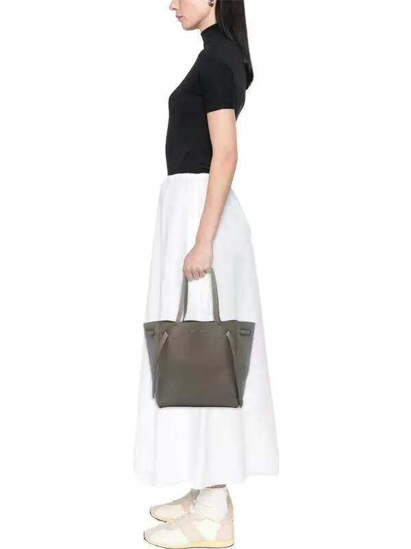 Celine Grained Calfskin Phantom Cabas Tote Bag - Brown