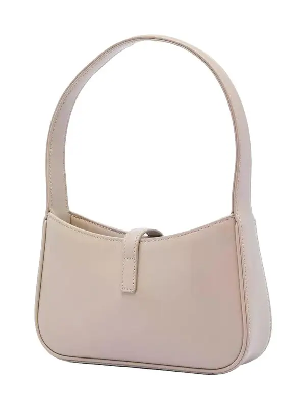 Saint Laurent 2023 Mini Smooth Calfskin Le 5 A 7 Shoulder Bag - Neutrals
