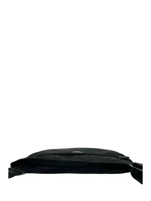 Prada Tessuto Zip Top Crossbody Bag - Black