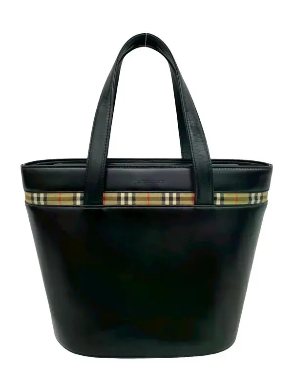 Burberry Leather Handbag - Black
