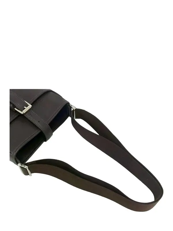 Burberry 2000-2010 Leather Crossbody Bag - Brown