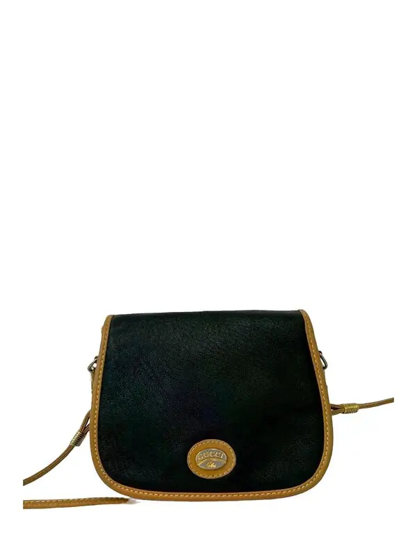 Gucci 20th Century Calfskin Crossbody Bag - Black