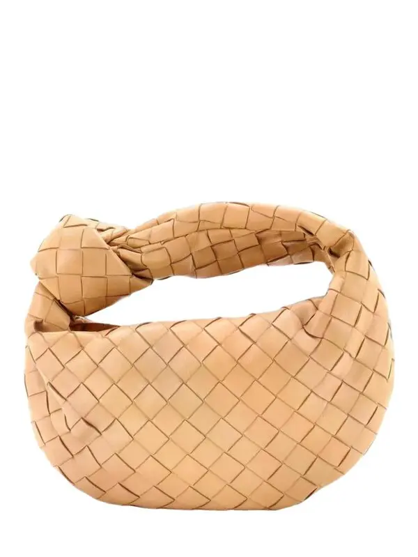 Bottega Veneta Jodie Mini Hobo Bag - Neutrals