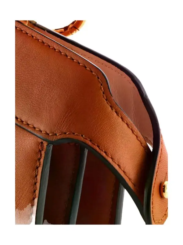 Fendi Peekaboo Iseeu Bag Leather Medium Satchel - Brown