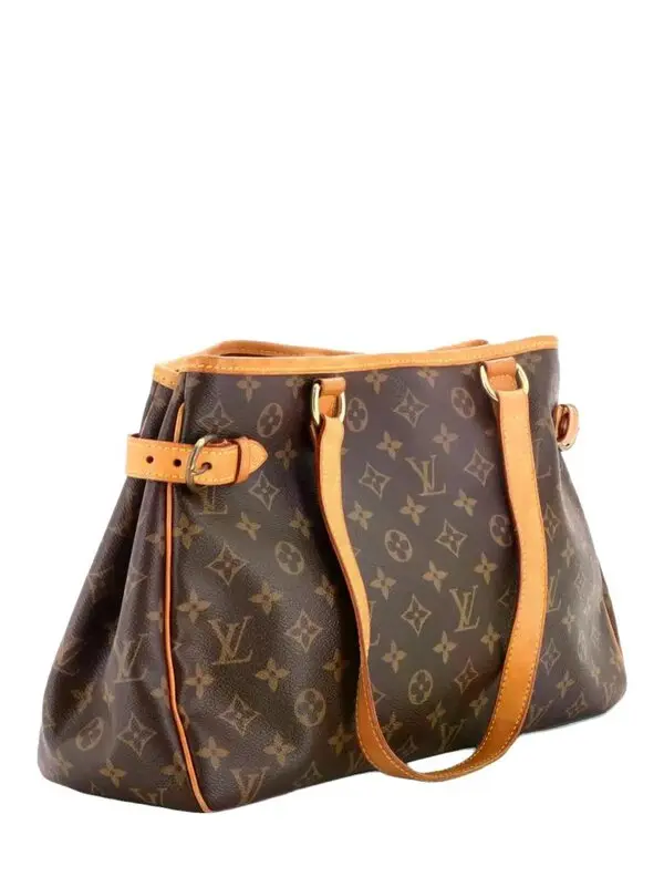 LOUIS VUITTON Monogram Canvas Batignolles Horizontal Tote Bag - Brown