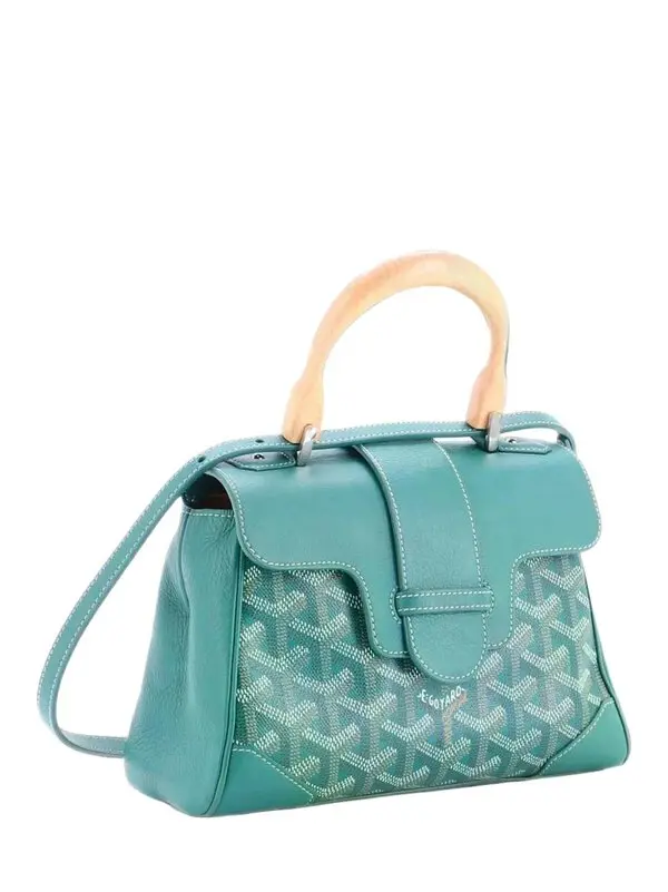 Goyard Saigon Top Handle Bag - Green