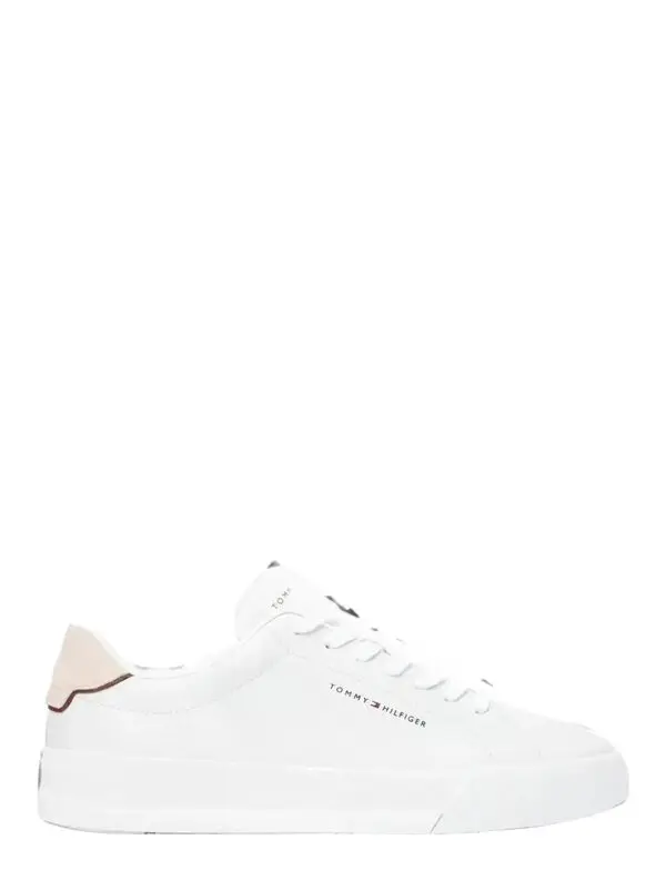 Tommy Hilfiger Court Leather Sneakers - White