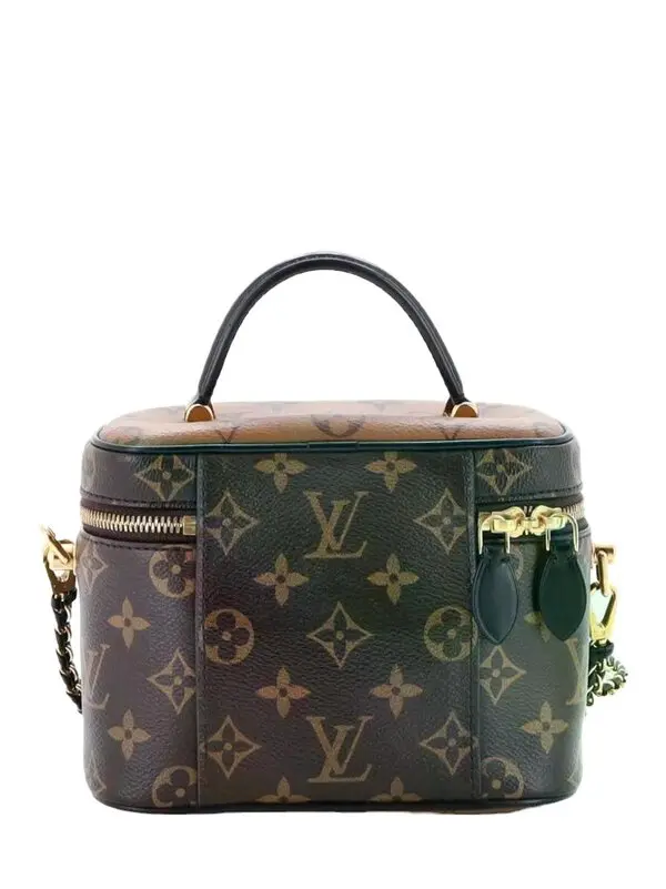LOUIS VUITTON Vanity Handbag Pm Satchel - Brown