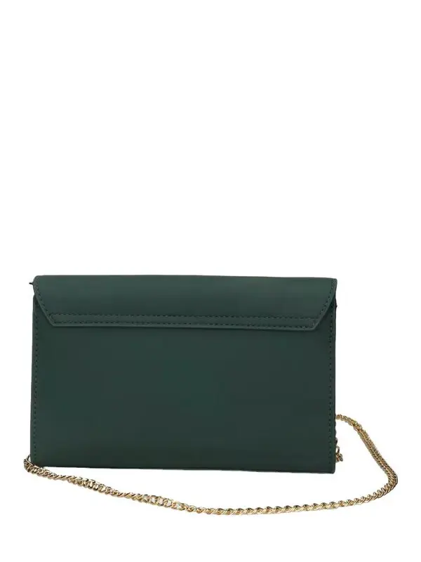 Moschino Logo Embellishment Crossbody Bag - Green