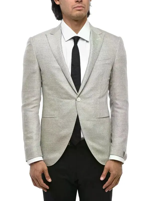 Corneliani Academy Jacquard Blazer - Grey
