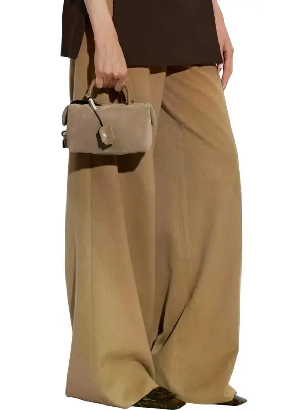 Max Mara Suede Tote Bag - Neutrals