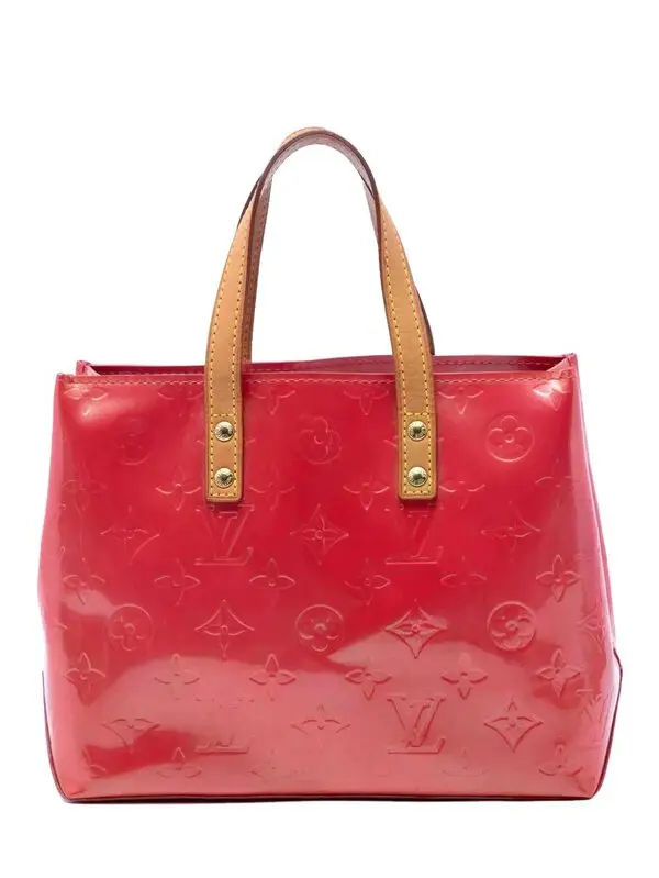 LOUIS VUITTON Monogram Vernis Reade Pm Handbag - Pink