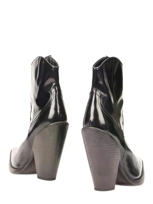Philosophy Di Lorenzo Serafini Tapered Cone-heel Boots - Black