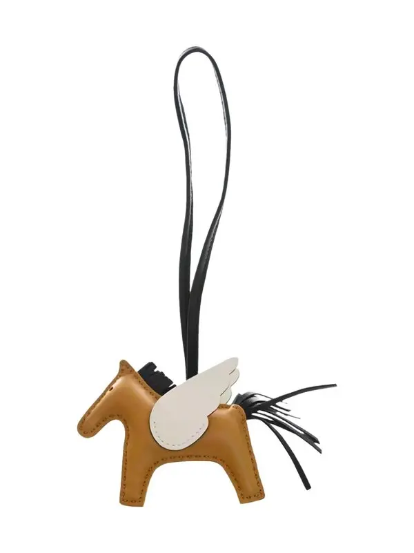 Hermès Rodeo Pegase Bag Charm Pm - Black