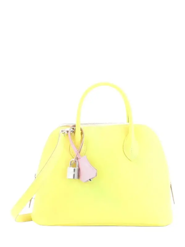 Hermès Bolide 1923 Tricolor Epsom 25 Handbag - Pink
