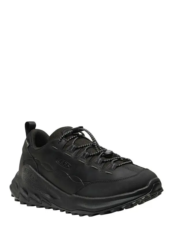 Keen Jasper Zionic Waterproof Sneaker - Black/black