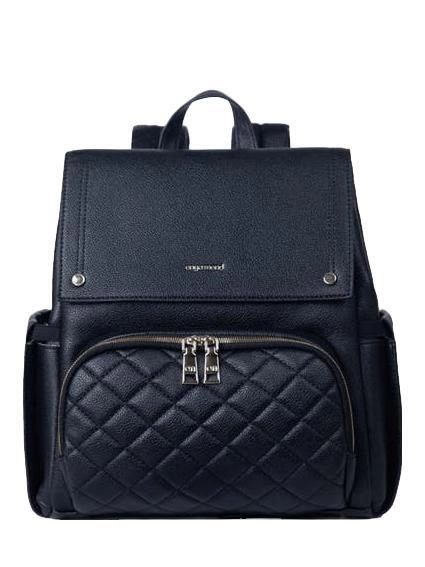 ENYA MOND Lunette Mini Diaper Bag Backpack - Onyx