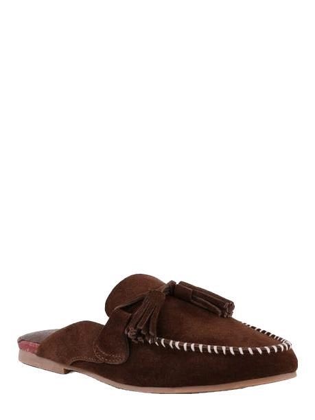Seychelles Silverlake Tassel Mule - Brown