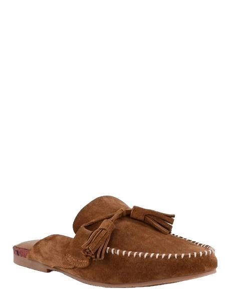 Seychelles Silverlake Tassel Mule - Tan