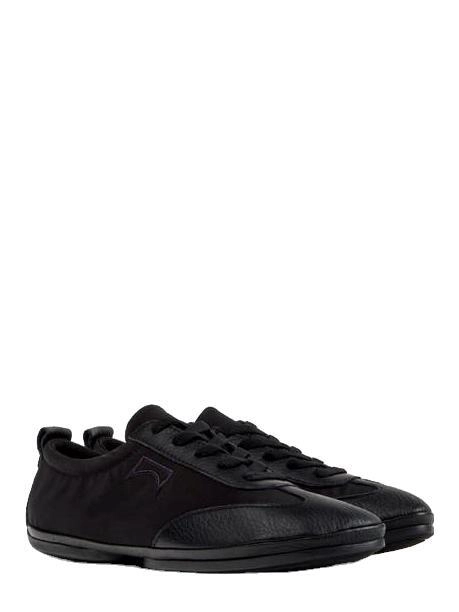 Camper Right Nina Leather Lace-up Sneakers - Black