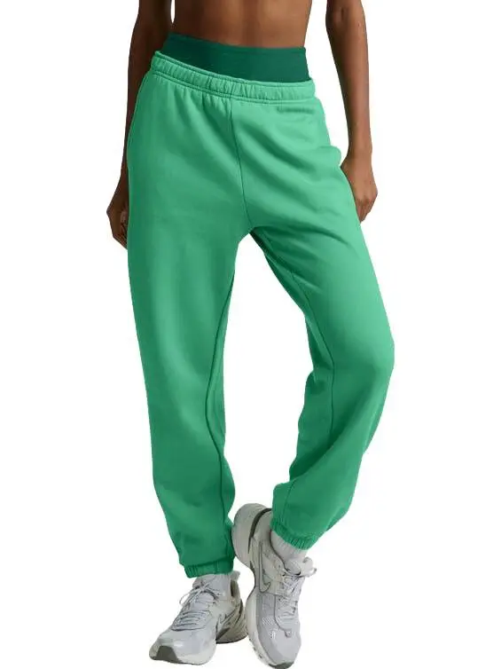 Beyond Yoga Luxe Fleece Relaxed Fit Joggers - Jade Pool