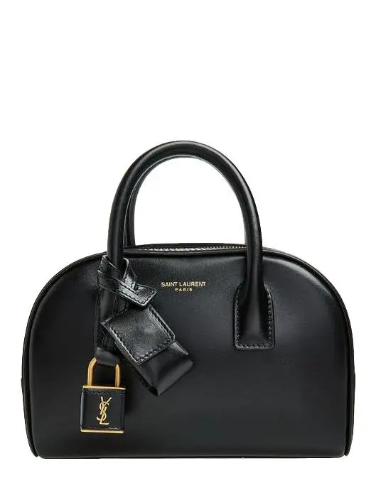 Saint Laurent Mini Sac De Jour Boston Satchel - Noir