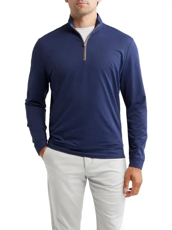 Johnnie-o Quarter Zip Pullover - Navy
