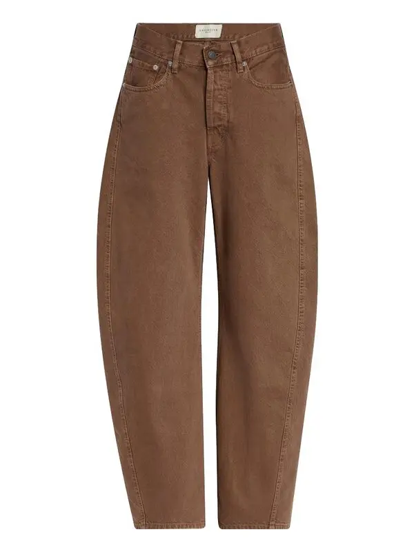 KALLMEYER Callum Barrel Leg Jeans - Bronze