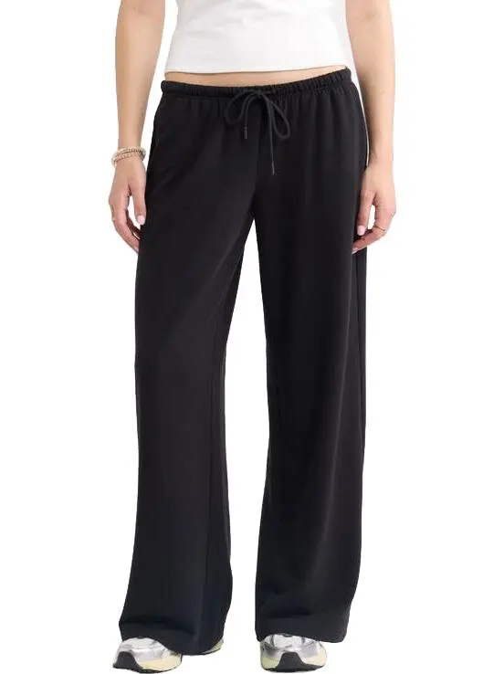 Bp. Wide Leg Sweatpants - Black