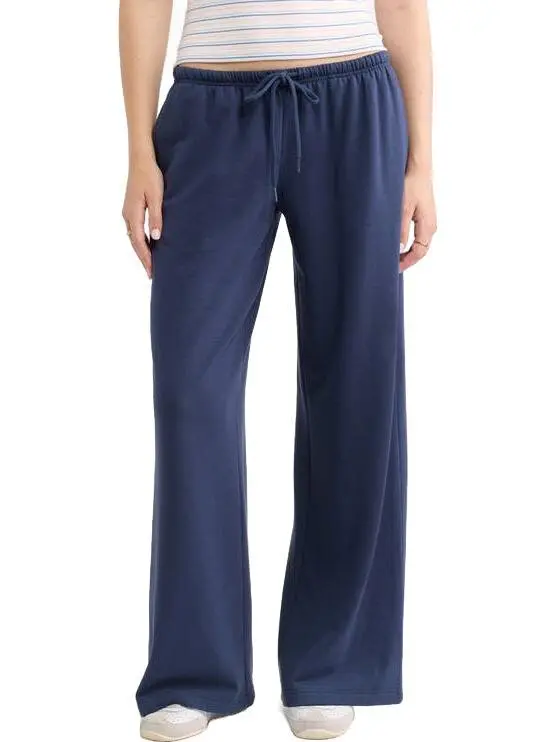 Bp. Wide Leg Sweatpants - Navy Indigo