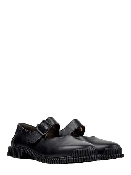 Camper Pix Mary Jane Flat - Black