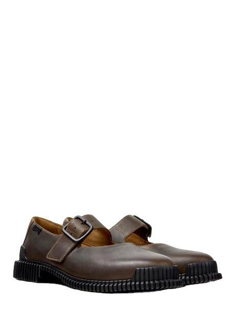 Camper Pix Mary Jane Flat - Brown