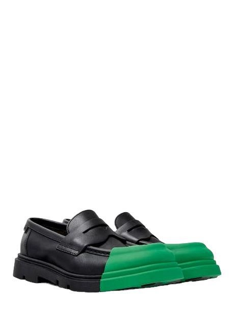 Camper Junction Cap Toe Penny Loafer - Black