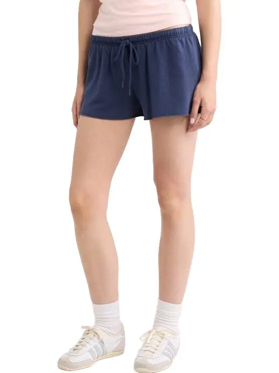 Bp. Narrow Drawstring Sweat Shorts - Navy Indigo