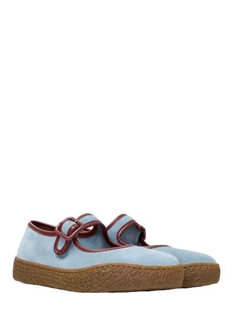 Camper Peu Terreno Mary Jane Flat - Light/pastel Blue