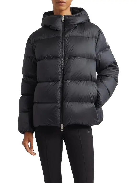 Moncler Feligule Water Repellent Down Puffer Jacket - Black