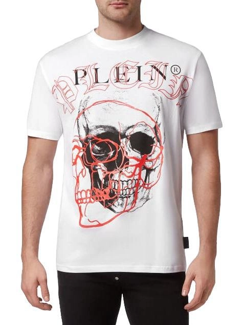 Philipp Plein T-shirt Round Neck - White
