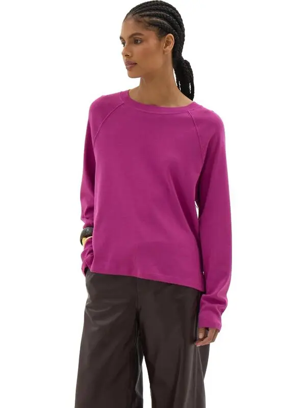 HUSH Matilda Raglan Top - Vivacious
