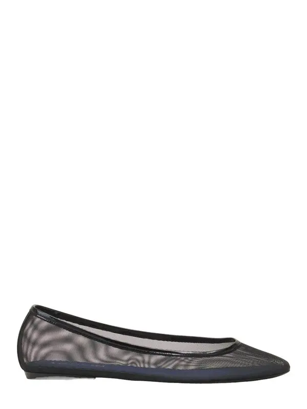 LANVIN Mesh Ballerina Flats - Black
