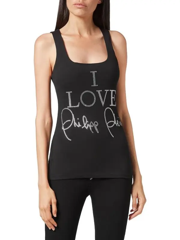 Philipp Plein Tank Top - Black
