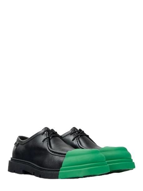 Camper Junction Cap Toe Wallabee Chukka - Black