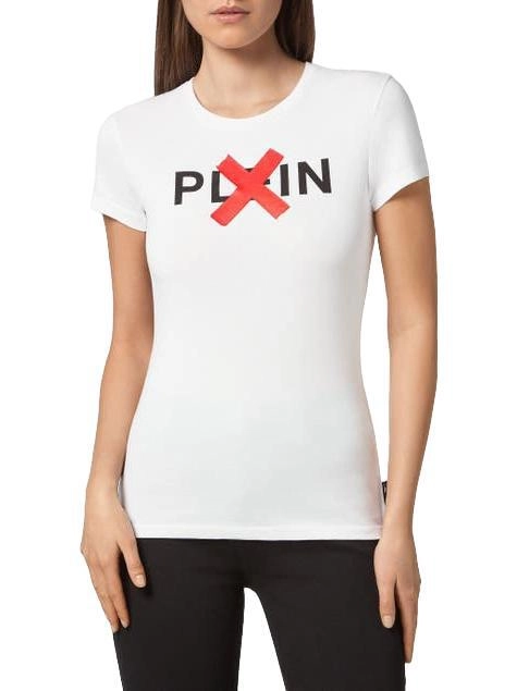 Philipp Plein Plein" Graphic T-shirt - White