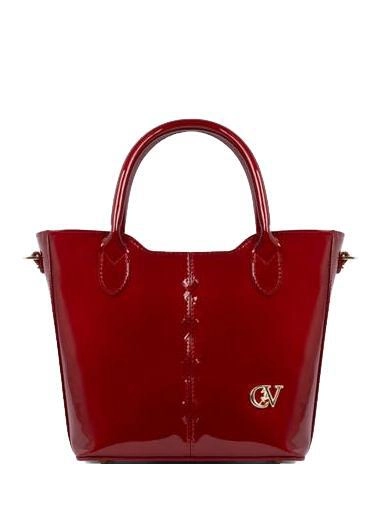 CAVALINHO Limited Edition Patent Leather Handbag - Red